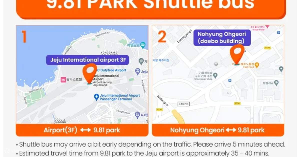 Jeju 9.81 Park Ticket - Klook Australia